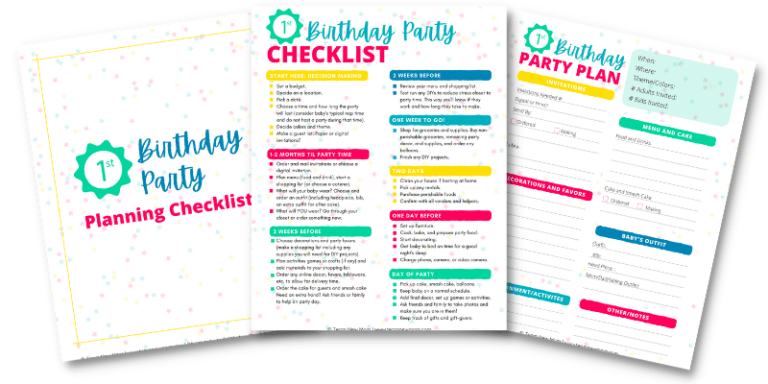 Planning a First Birthday Party: Your Practical Guide