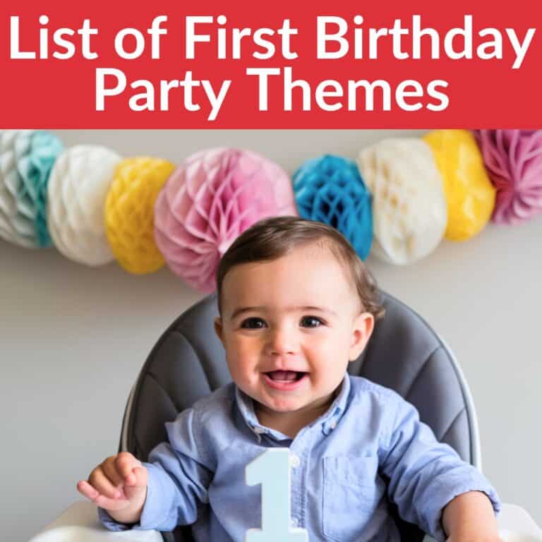 First Birthday Themes: Celebrate Your One-Year-Old!