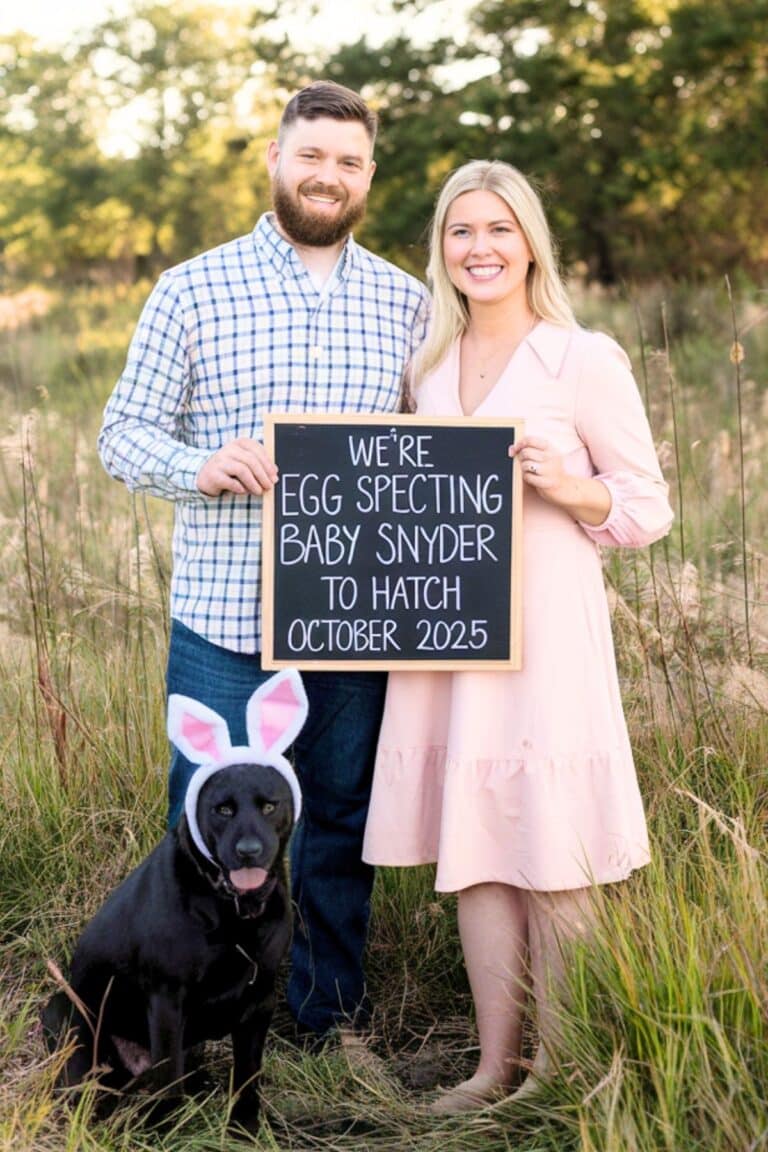 Super Fun Easter Pregnancy Announcement Ideas!