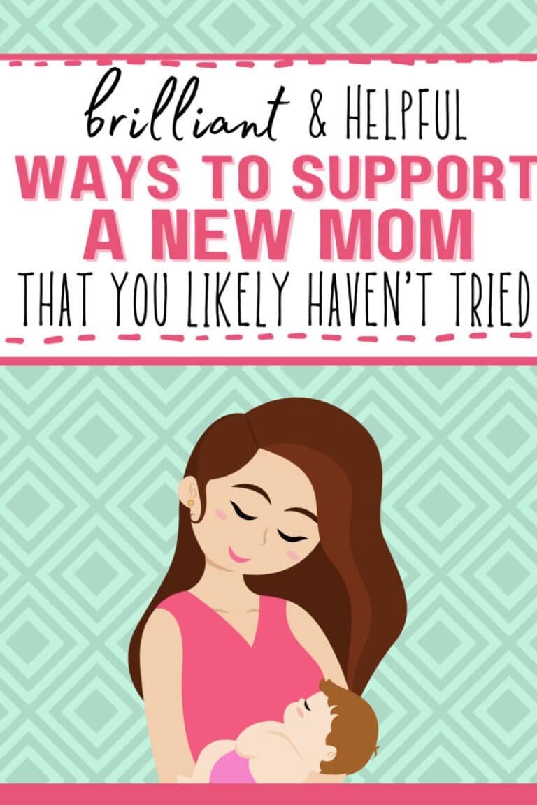 How to Support a New Mom