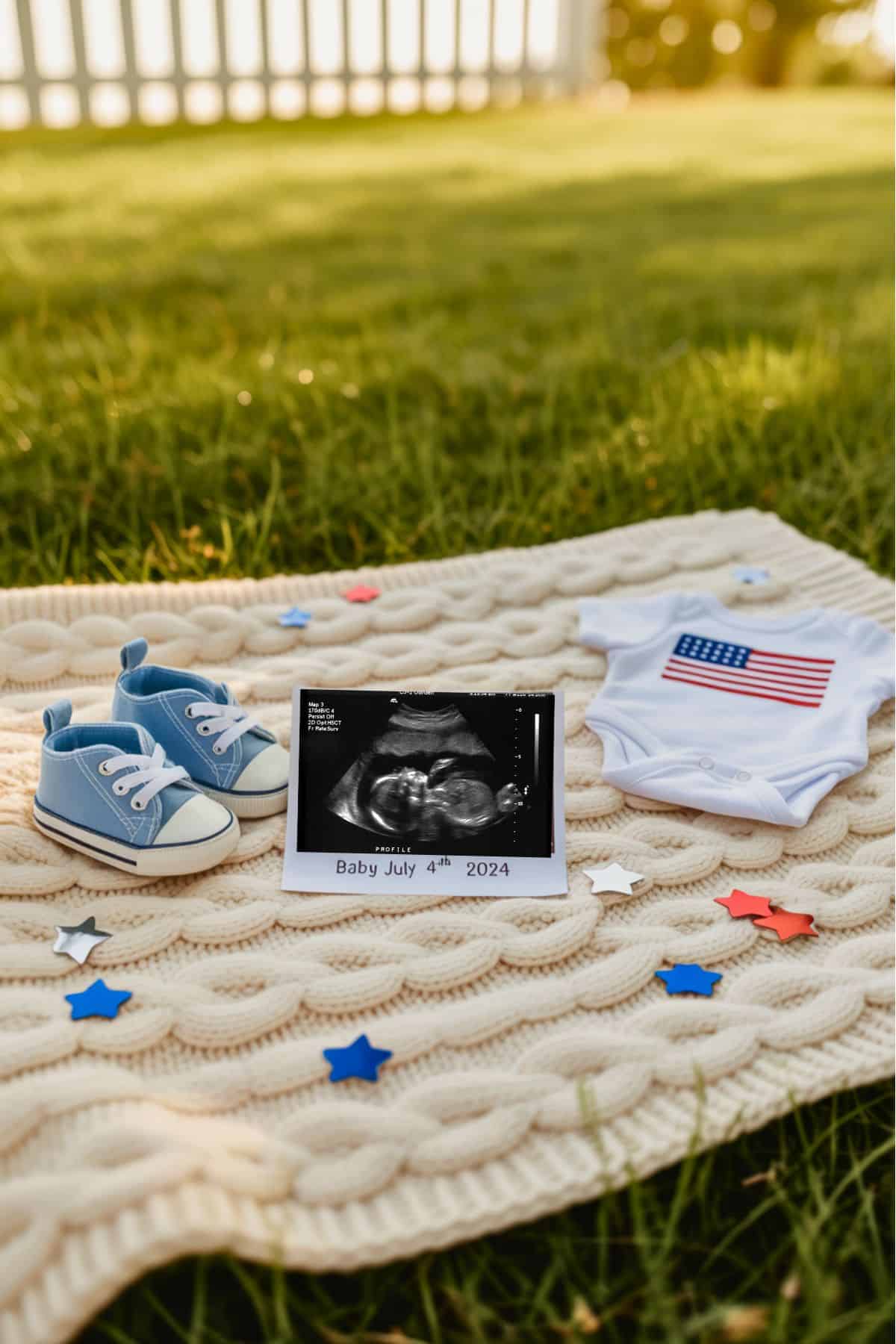 50+ Cute Fourth of July Baby Announcement Ideas