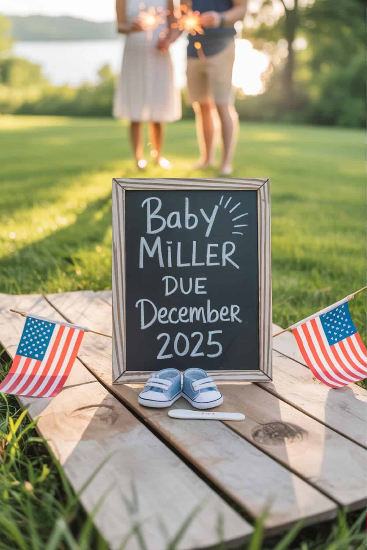 50+ Cute Fourth of July Baby Announcement Ideas