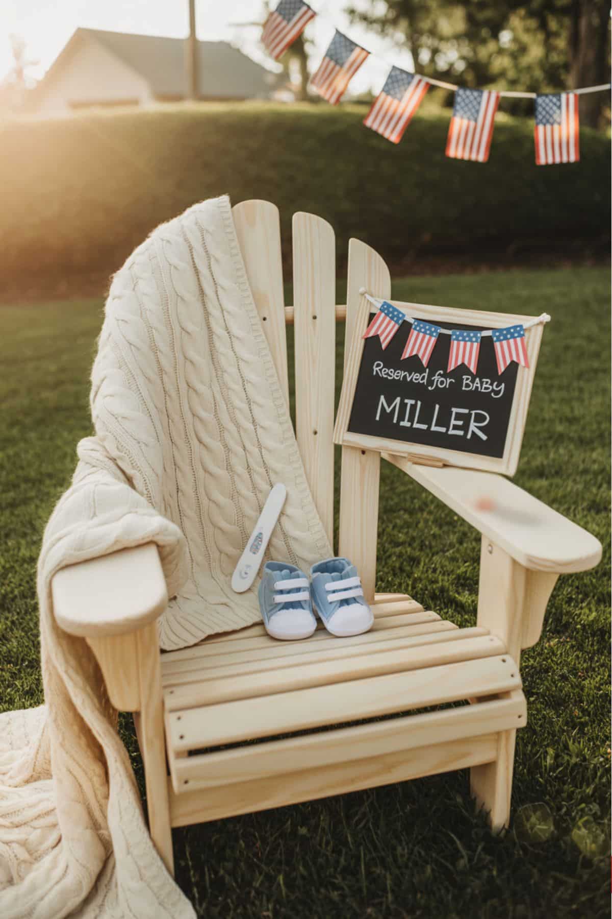 50+ Cute Fourth of July Baby Announcement Ideas
