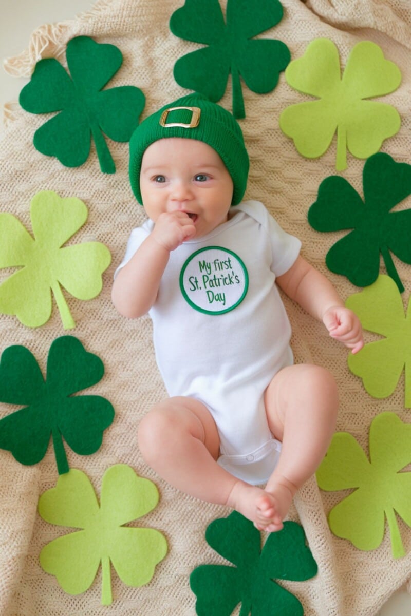 50+ Baby's First St. Patrick's Day Quotes and Captions for Baby