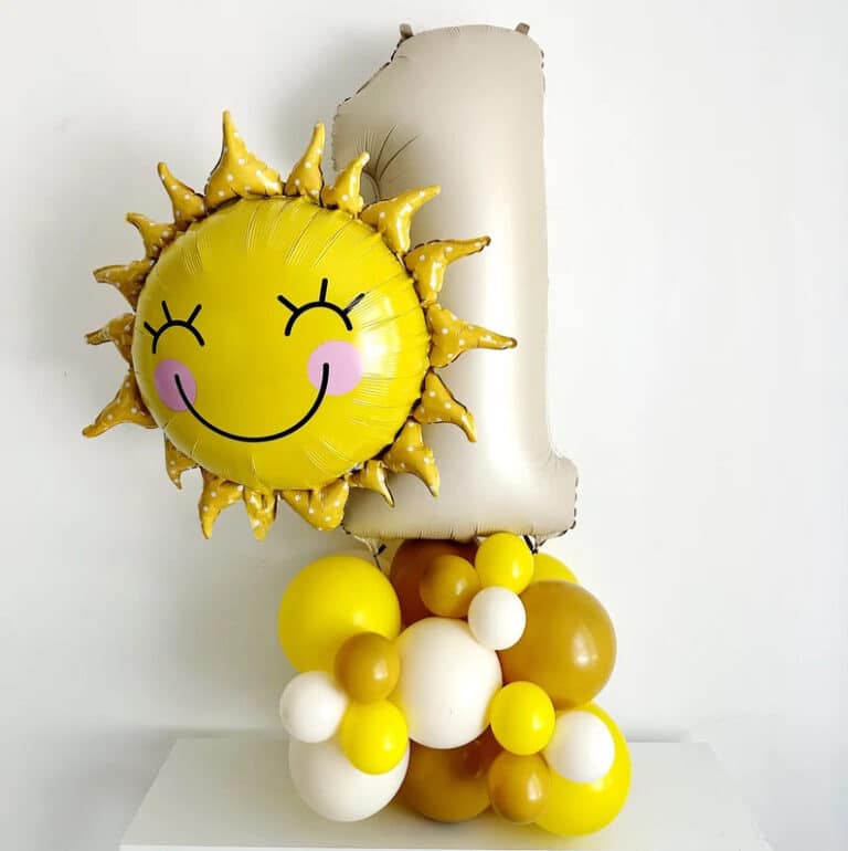 Cutest "First Trip Around the Sun" Balloon Ideas (You Can Make Yourself!)