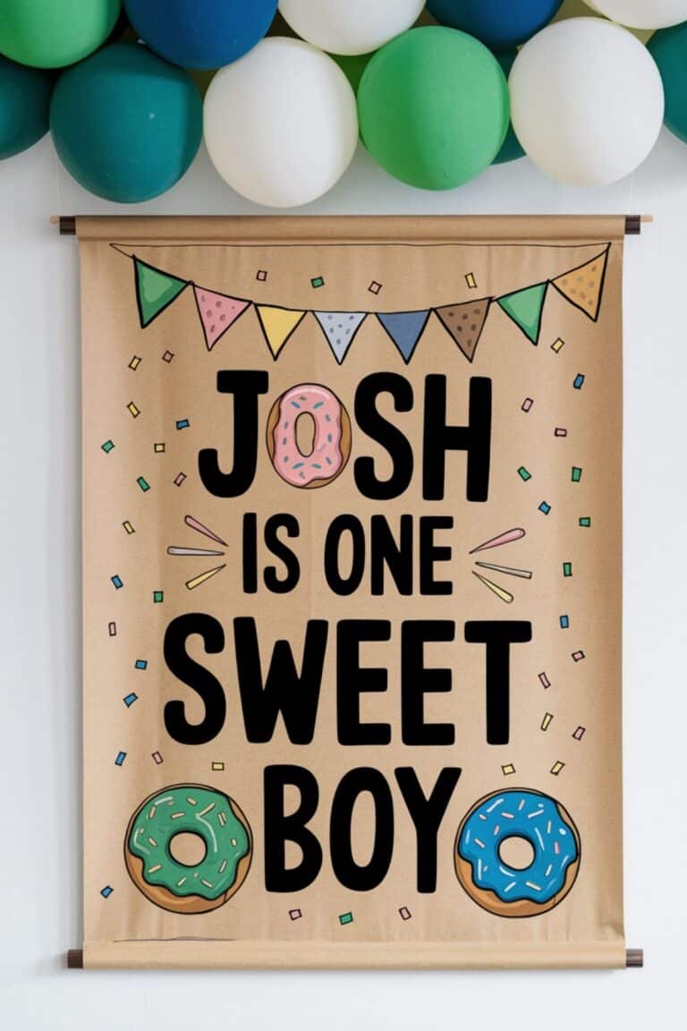 Sweet One Birthday Party: Donuts, Sprinkles, and First-Year Magic