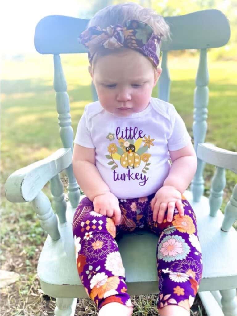 55 Adorable Ideas for Baby's First Thanksgiving