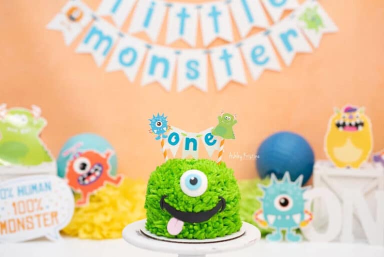 50+ Little Monster First Birthday Ideas - Our Little Monster is Turning ...