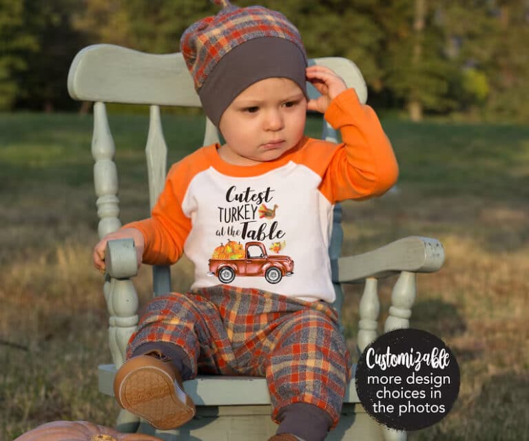 55 Adorable Ideas for Baby's First Thanksgiving