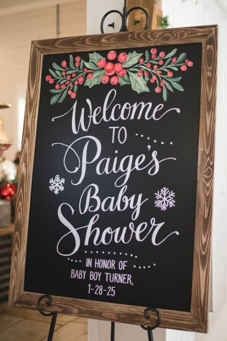 50+ Magical Ideas for Hosting the Perfect December Baby Shower