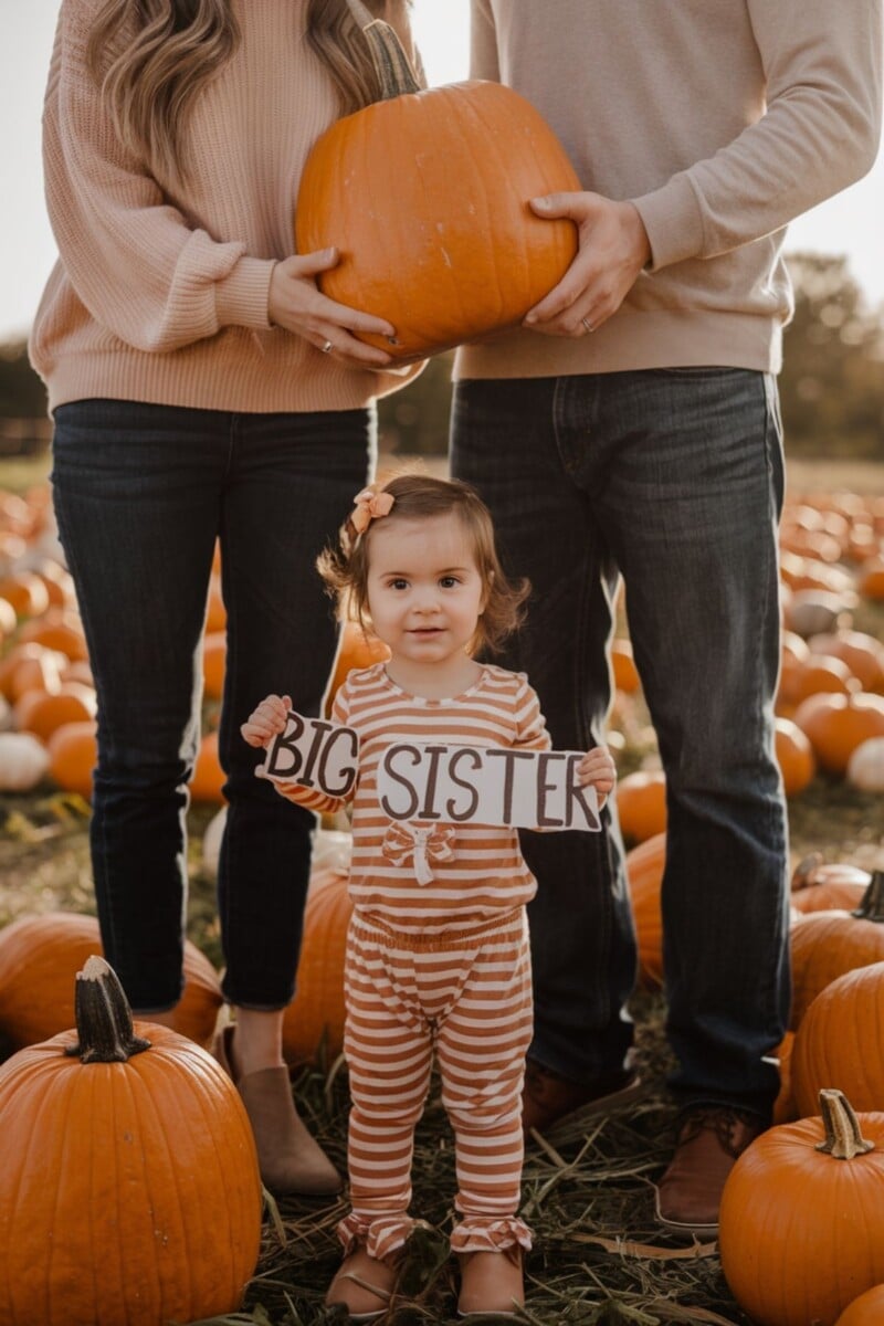 30+ Fun October Pregnancy Announcement Ideas for Fall Baby Reveals