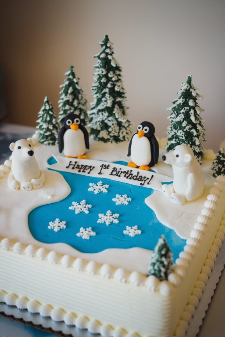 Winter ONEderland Cake Ideas for Girls: Sweet Inspiration for Your Baby ...