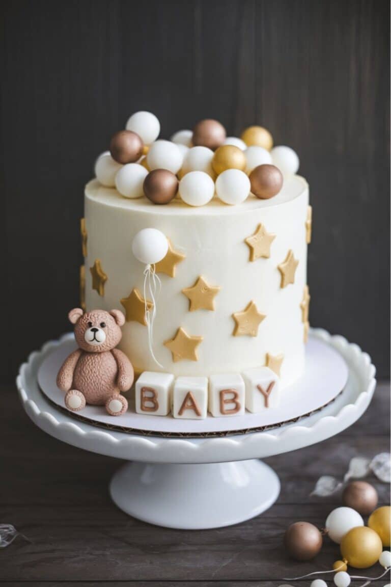 10 Inspiring Baby Shower Cakes for Boys