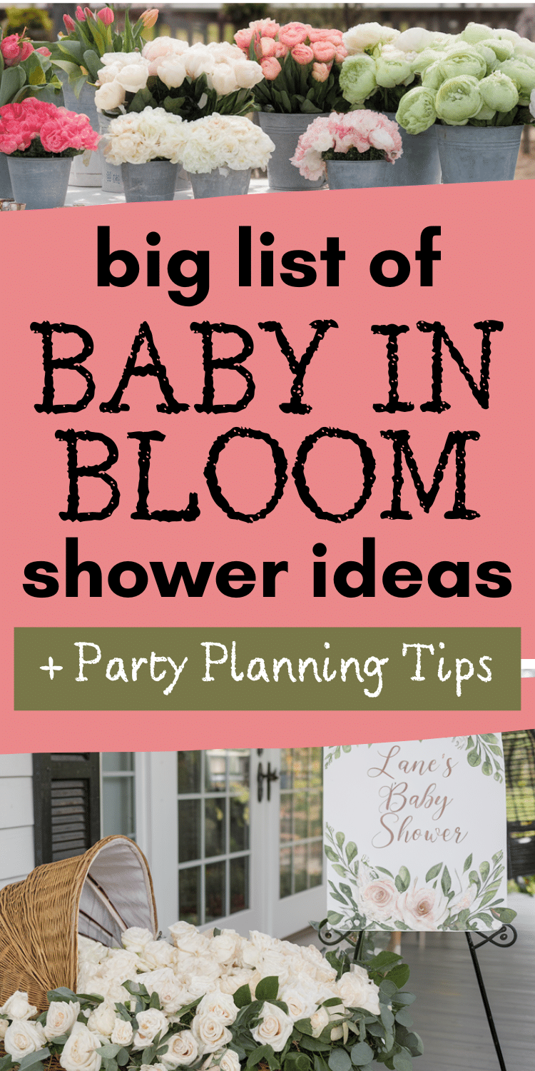 Baby in Bloom Shower Ideas: A Step-by-Step Guide to Planning a Flower ...