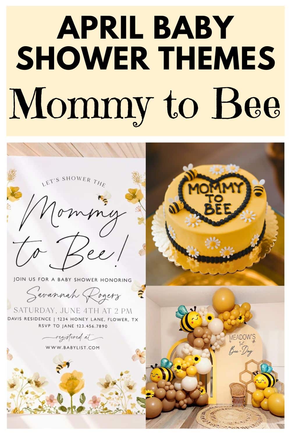 10 Must See April Baby Shower Themes