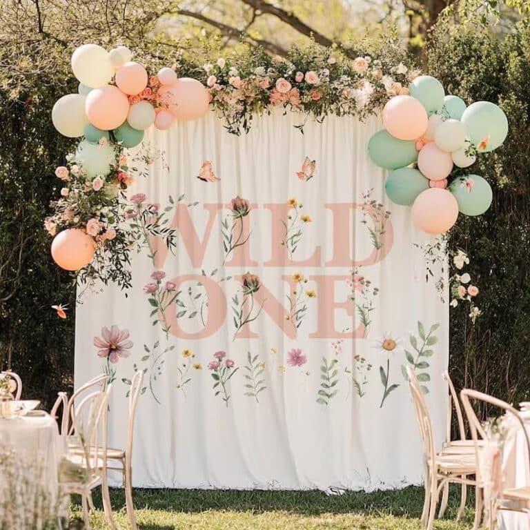 10 Sweet and Stylish Spring First Birthday Party Themes for Girls