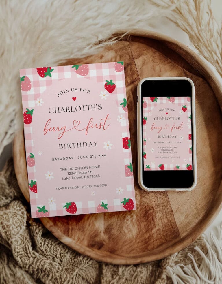 50+ Berry First Birthday Party Ideas