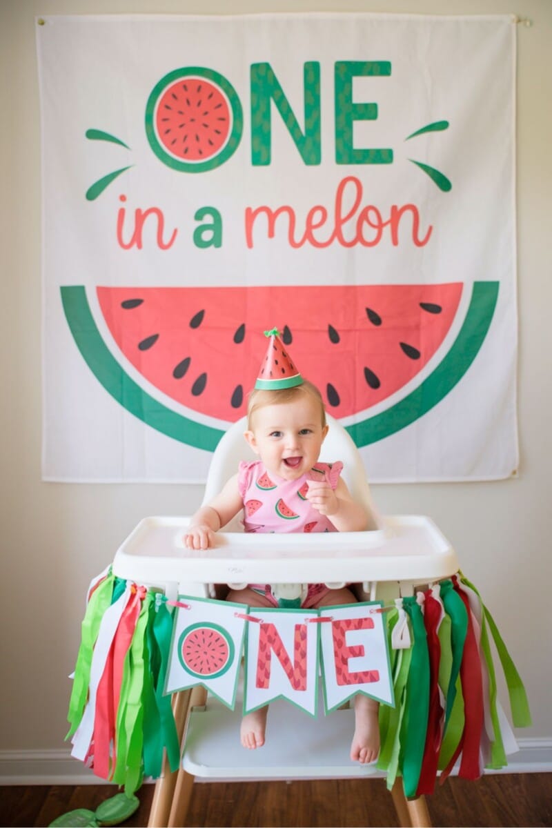 34 One in a Melon First Birthday Ideas for the Sweetest Summer Party