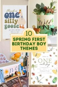 10 Adorable Spring First Birthday Ideas for Boys