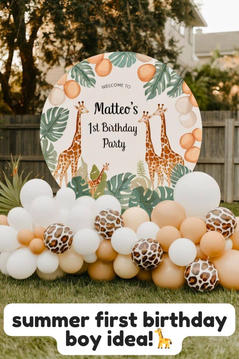 12 Best Summer First Birthday Party Themes for Boys