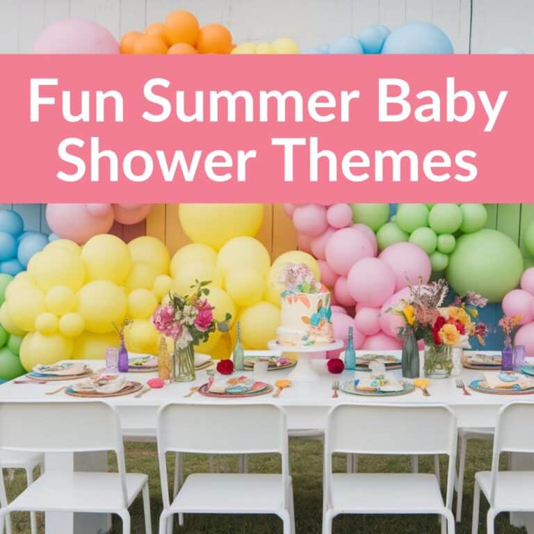 Ultimate Guide to Summer Baby Showers