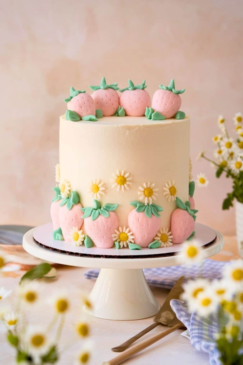 12 Adorable Strawberry Smash Cake Ideas for the Sweetest Berry First ...
