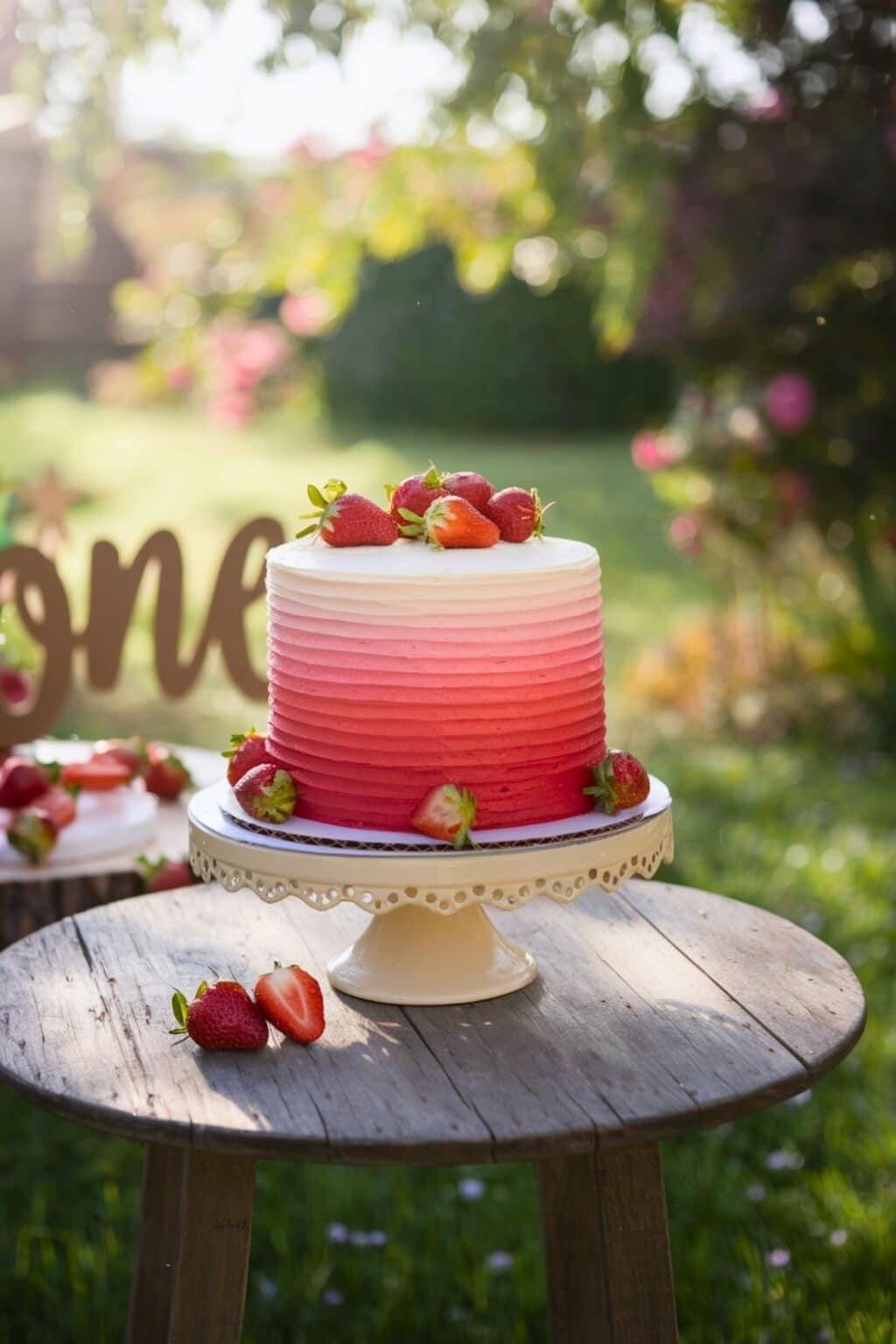 12 Adorable Strawberry Smash Cake Ideas for the Sweetest Berry First ...
