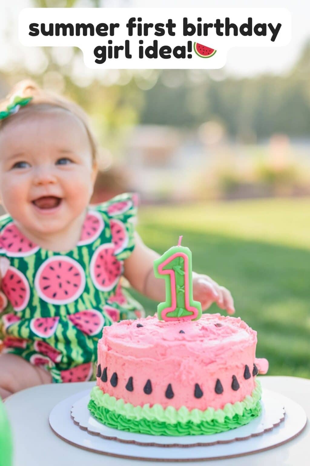 11 Adorable Summer First Birthday Party Ideas for Girls