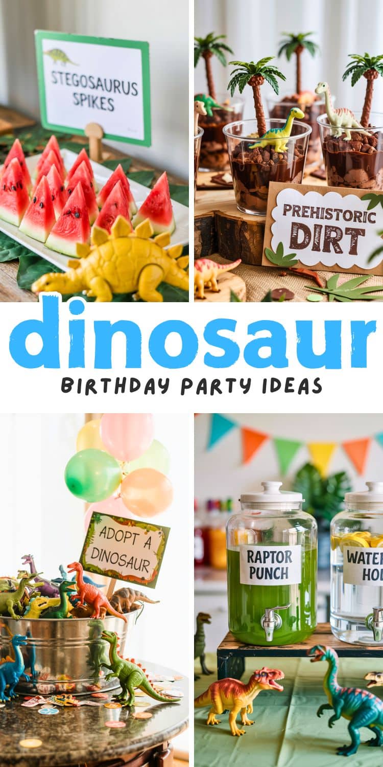 Ultimate Dinosaur Birthday Party Guide (Themes, Food, Games + More)
