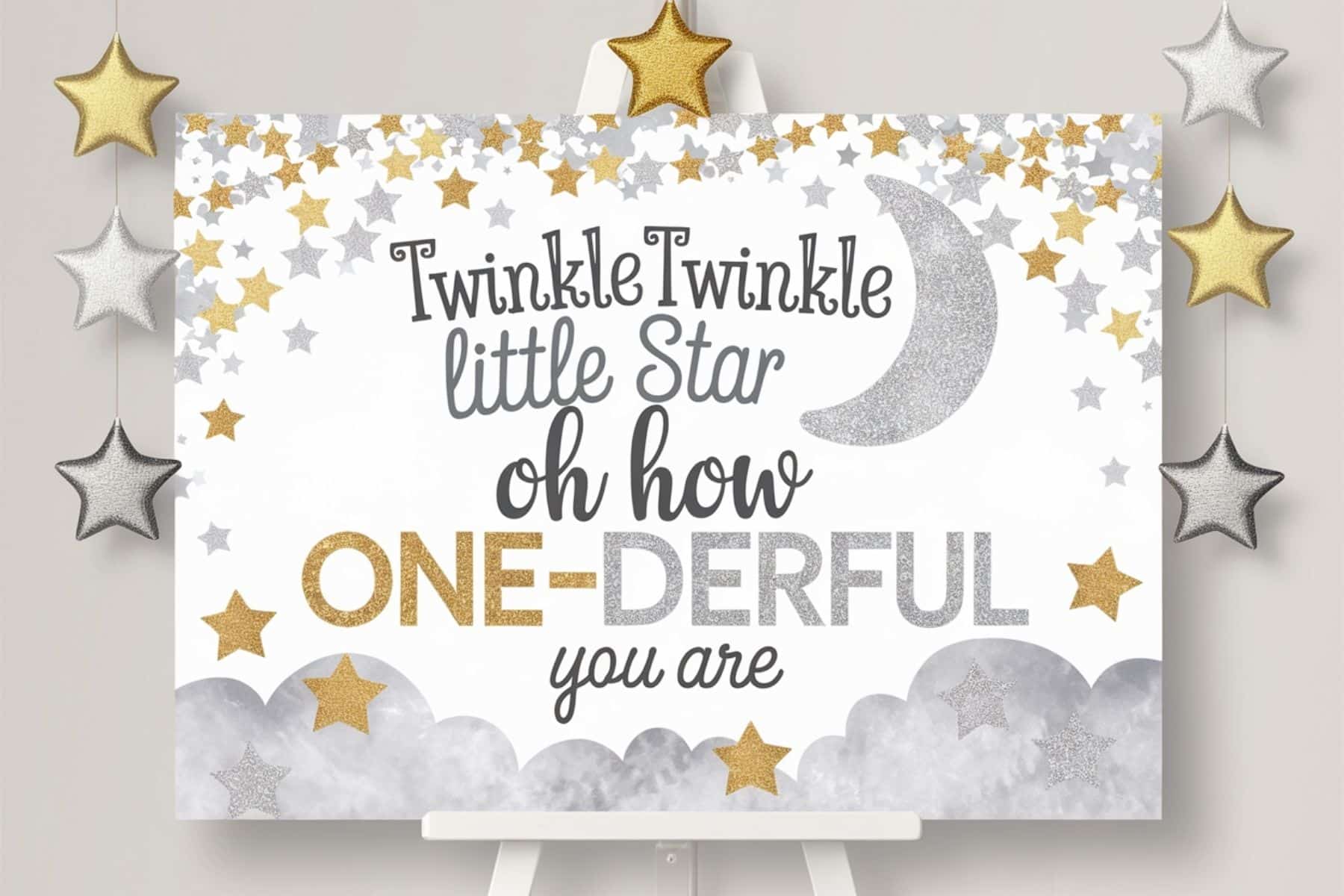 5 Sweet + Sparkly Twinkle Twinkle Little Star First Birthday Ideas