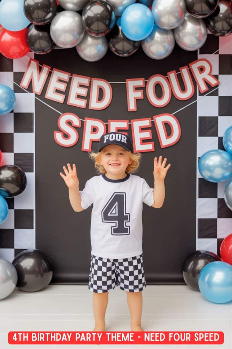 39 Awesome 4th Birthday Party Ideas for Boys (Themes, Cakes & More!)