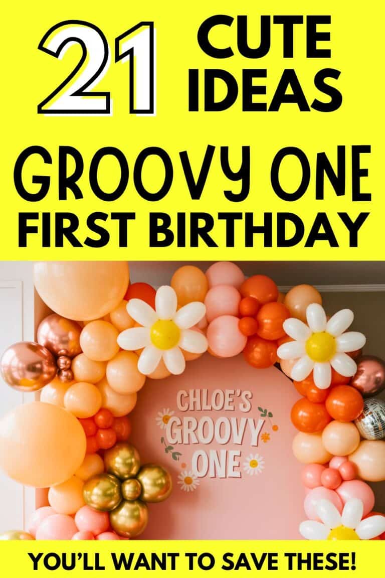 21 Groovy One First Birthday Ideas You’ll Want to Steal