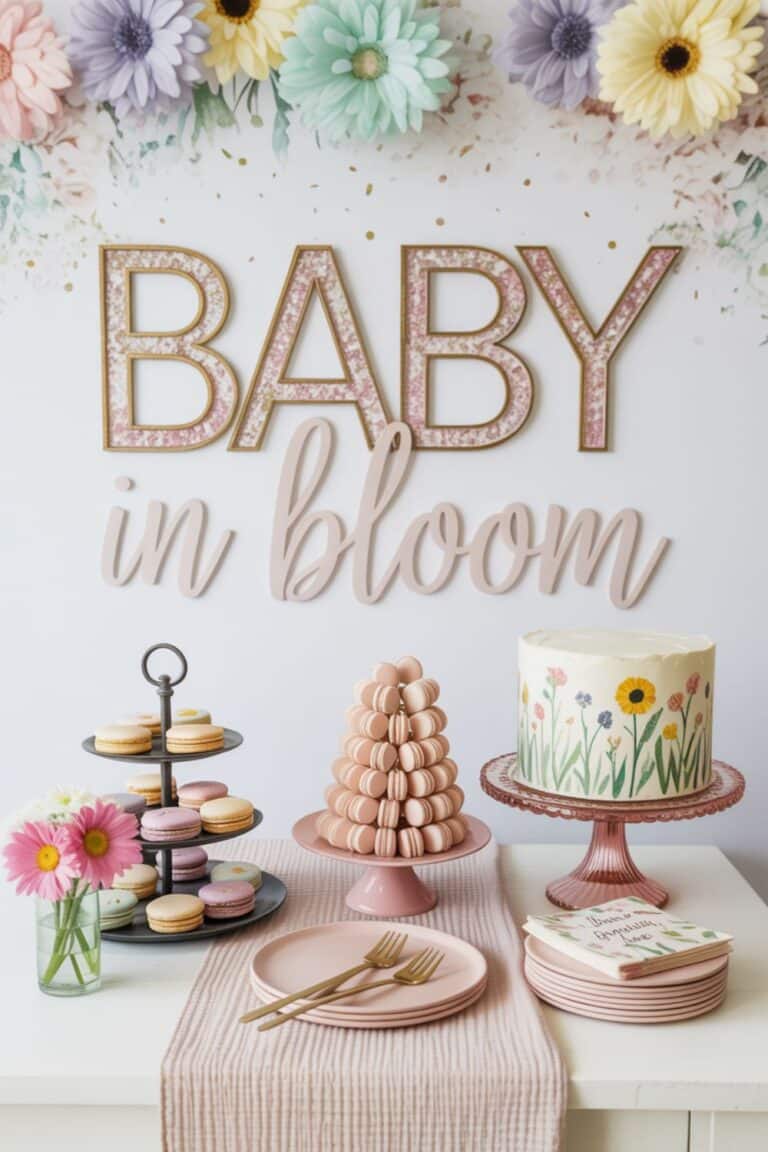 23 Unique & Crestive Spring Baby Shower Themes (Pretty, Practical ...