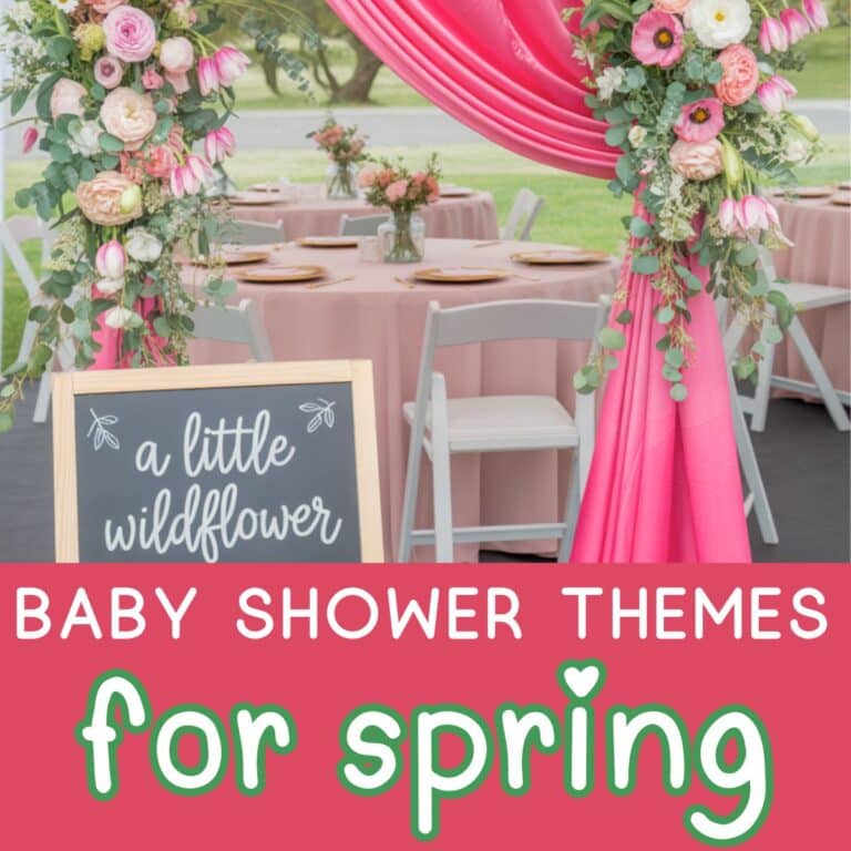 23 Unique & Crestive Spring Baby Shower Themes (Pretty, Practical ...