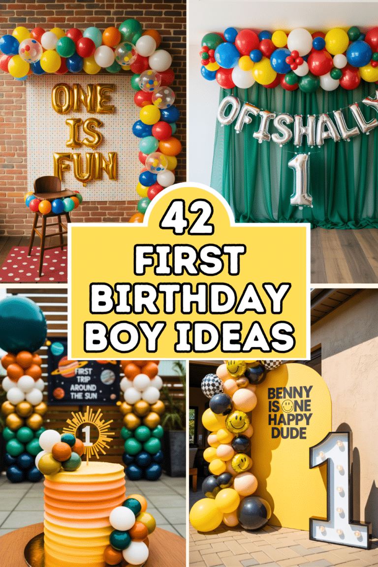 42 First Birthday Boy Themes & Ideas You’ll Want to Copy Immediately