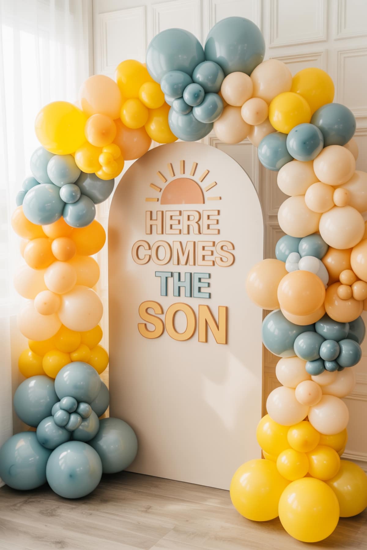 Here Comes the Son Baby Shower Theme: Sweet Sunshine Baby Boy Ideas