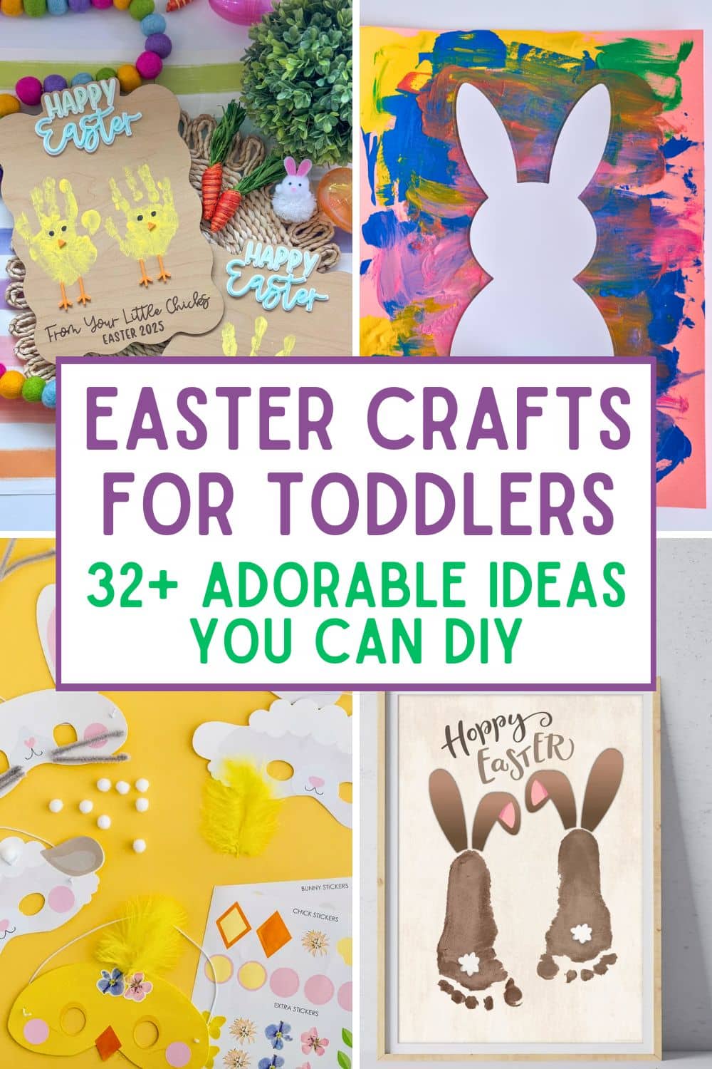 32 Easter Crafts for Toddlers (Simple, Cute & Keepsake-Worthy Ideas)