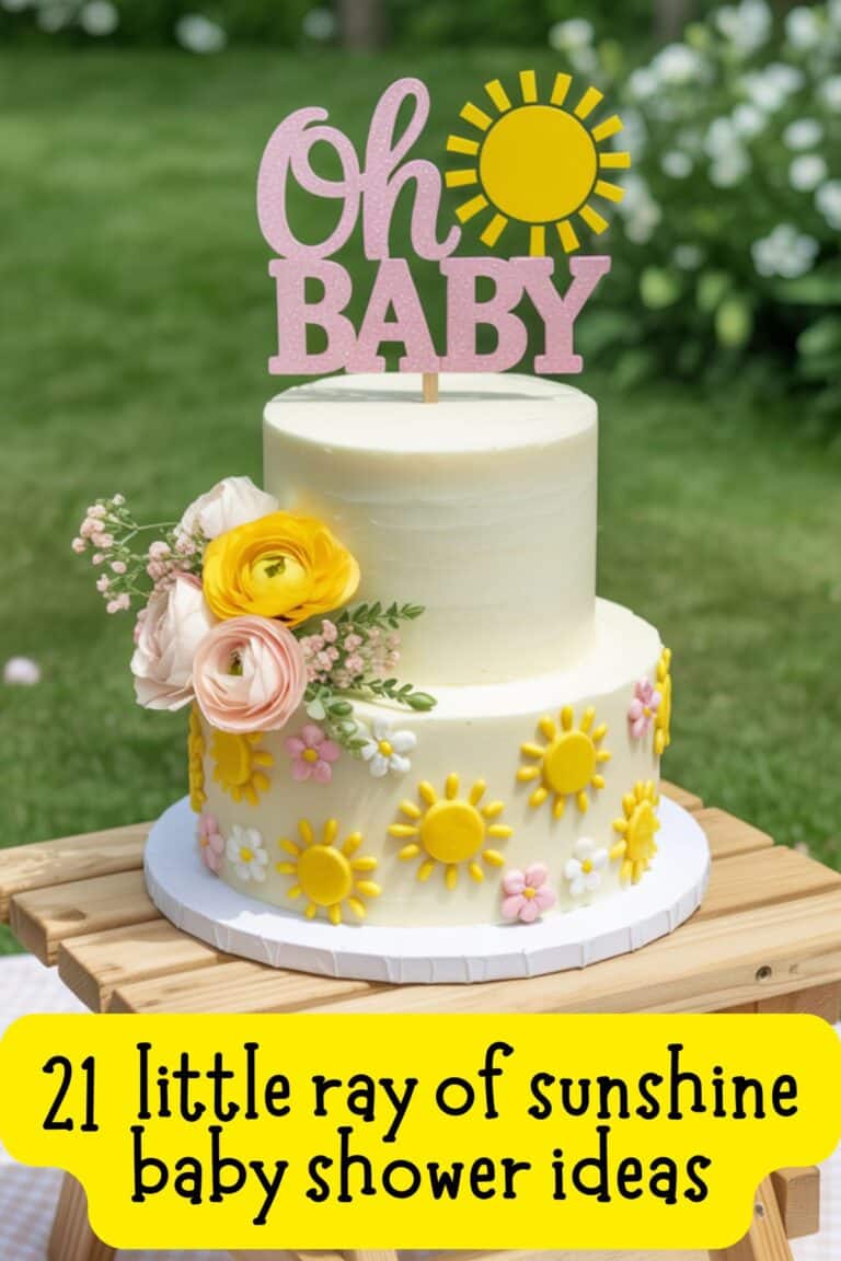 Little Ray of Sunshine Baby Shower Ideas (21 Sweet Ways to Celebrate)