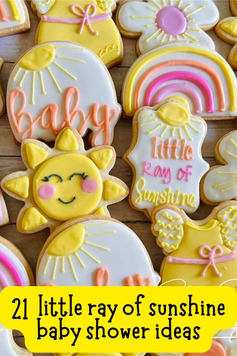 Little Ray of Sunshine Baby Shower Ideas (21 Sweet Ways to Celebrate)