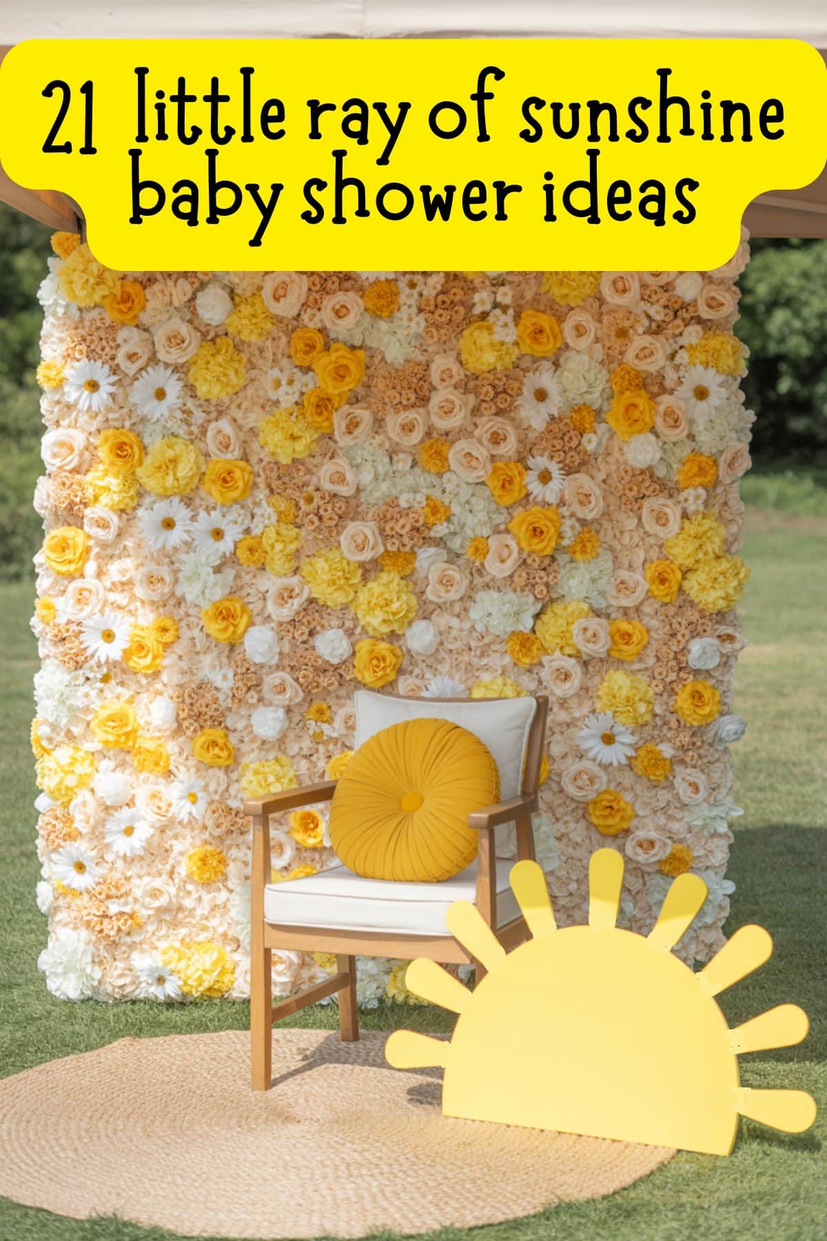 Little Ray of Sunshine Baby Shower Ideas (21 Sweet Ways to Celebrate)