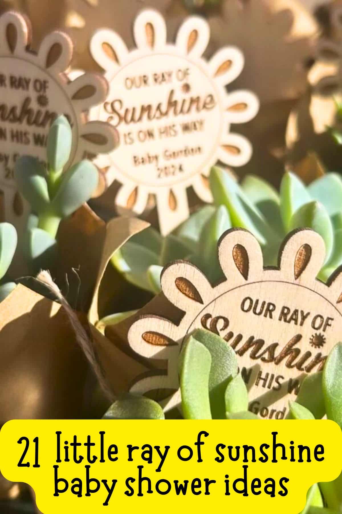 Little Ray of Sunshine Baby Shower Ideas (21 Sweet Ways to Celebrate)