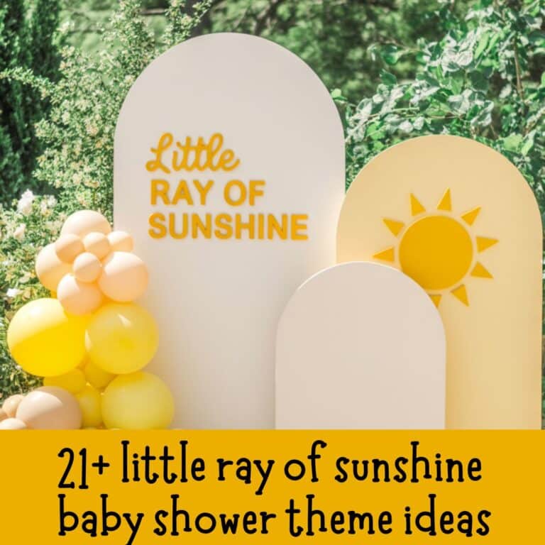 Little Ray of Sunshine Baby Shower Ideas (21 Sweet Ways to Celebrate)