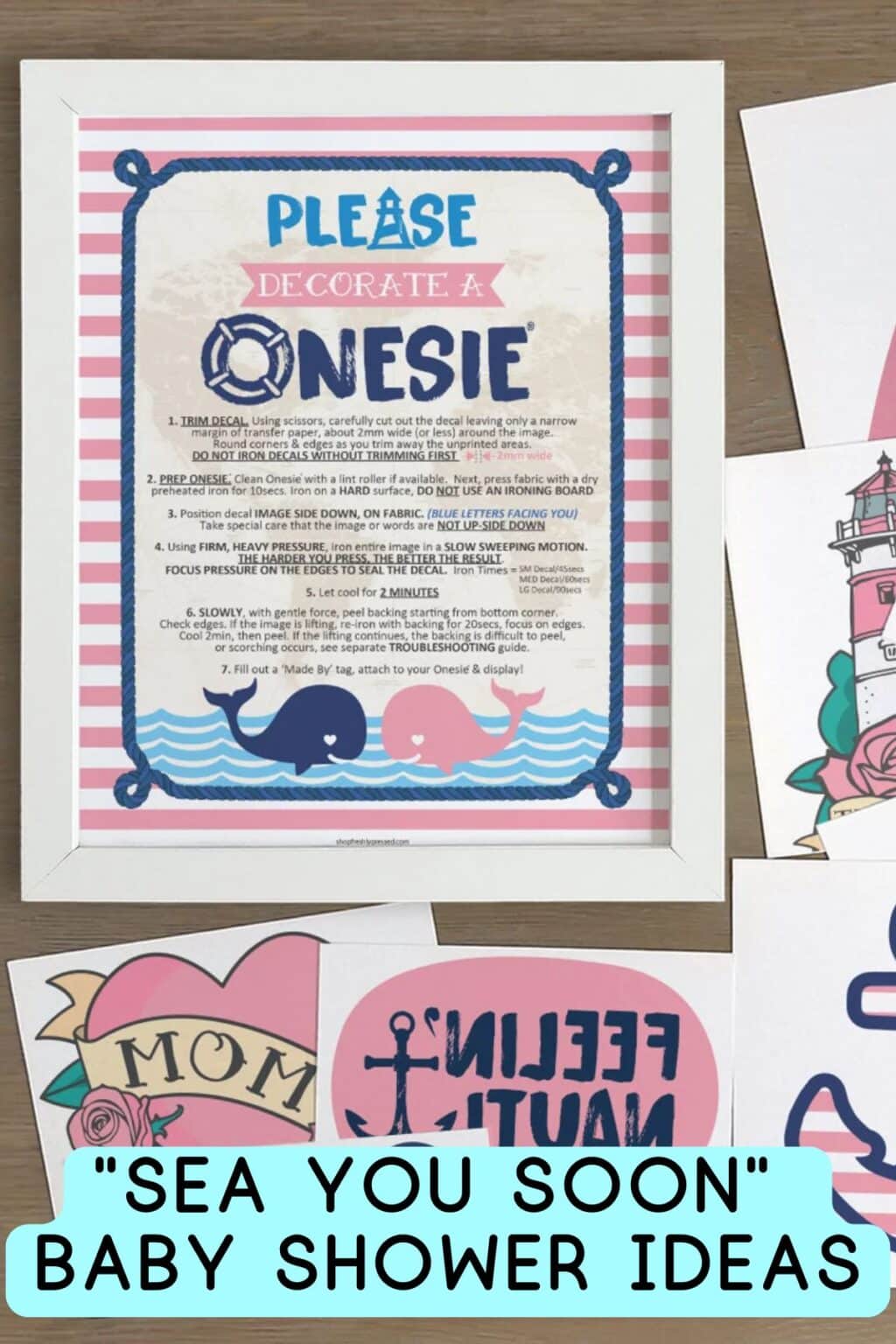 21 Sea You Soon Baby Shower Ideas (A Sweet Summer Theme That Just Works)