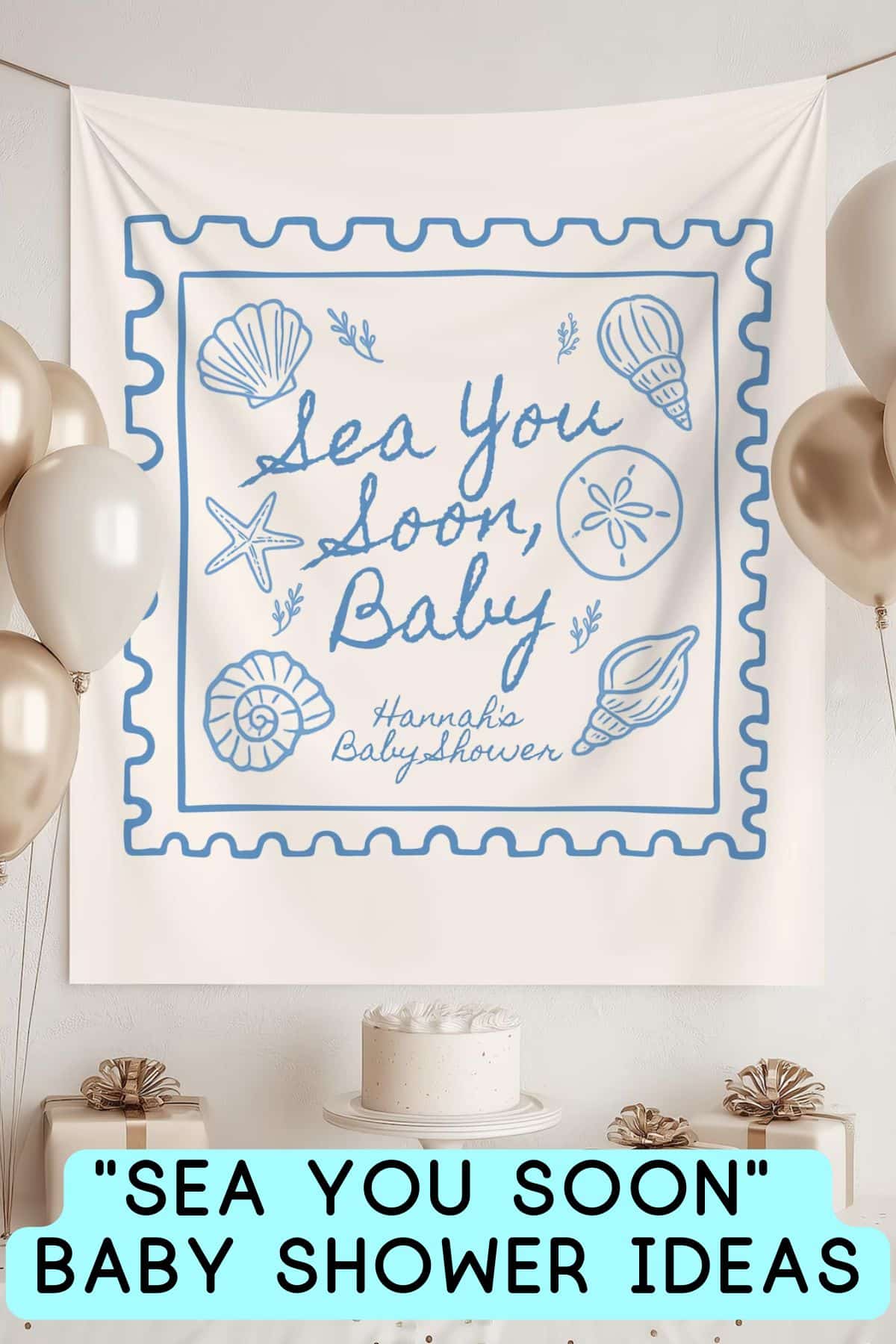 21 Sea You Soon Baby Shower Ideas (A Sweet Summer Theme That Just Works)