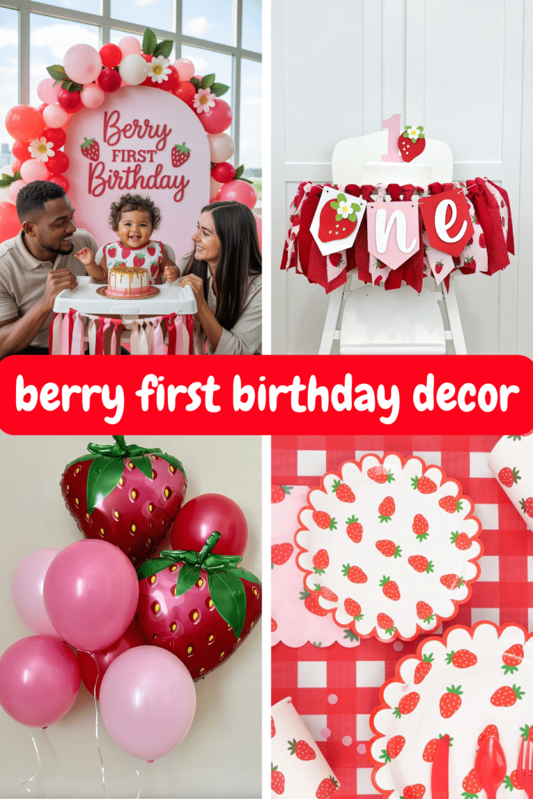 23 Berry First Birthday Ideas for a Sweet + Simple Party