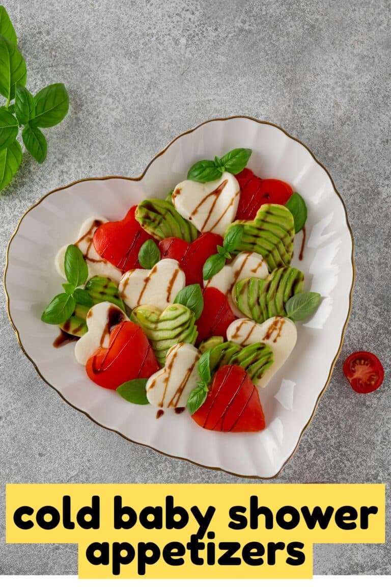 65+ Baby Shower Appetizers: Simple Finger Foods (Cold & Hot Options on ...
