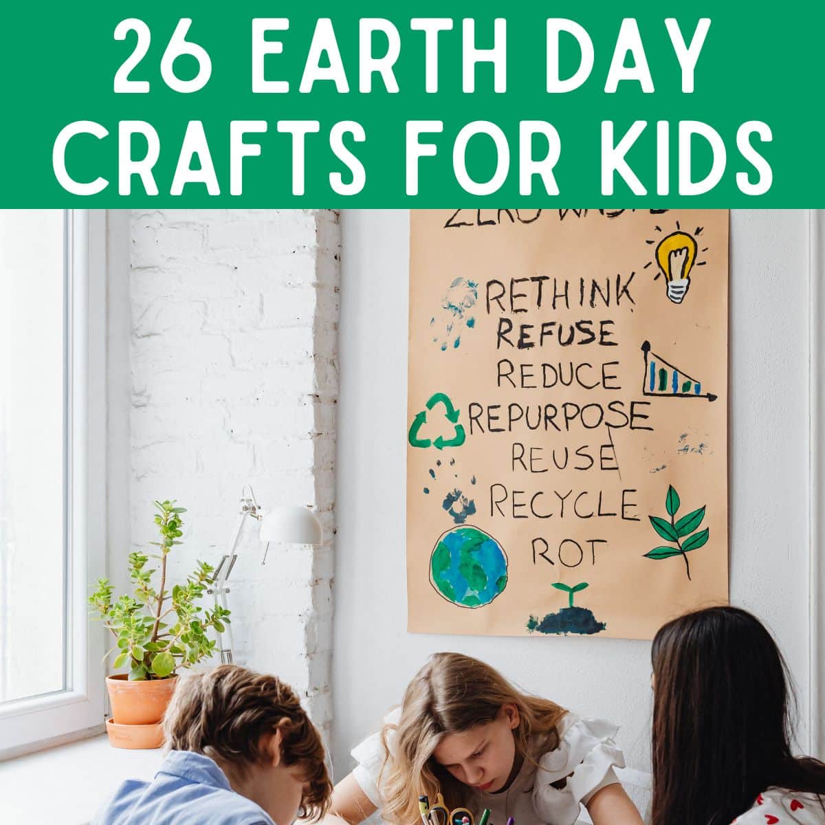 26 Fun & Easy Earth Day Crafts for Kids