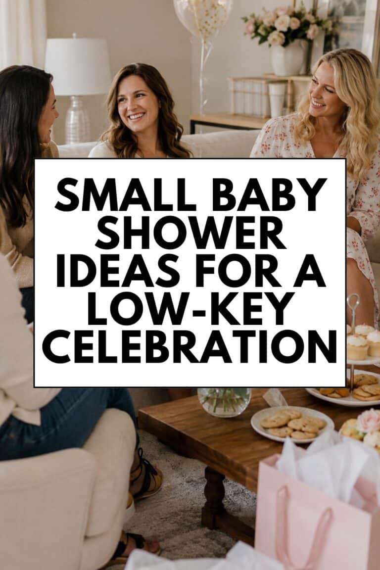 Small Baby Shower Ideas for a Low-Key Celebration